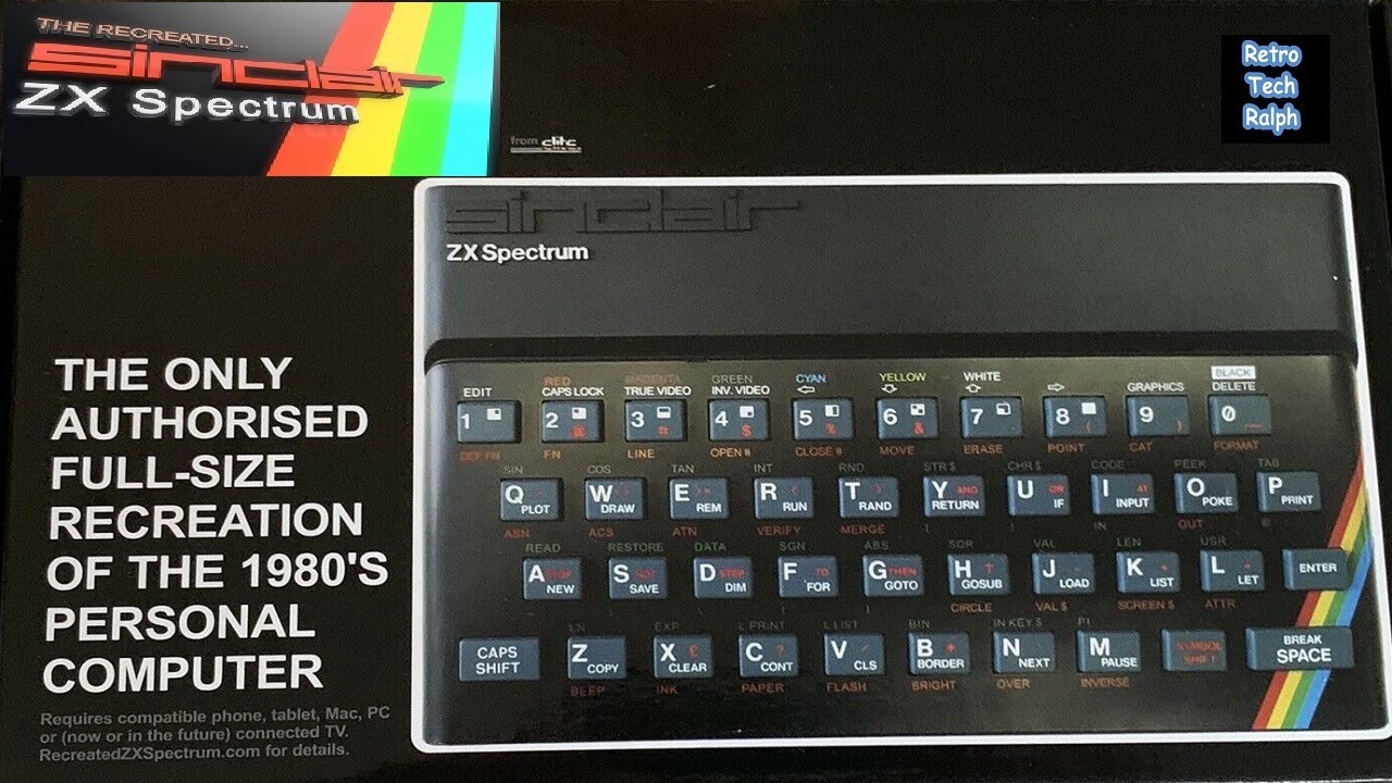 The Recreated Sinclair ZX Spectrum | Retrounlim