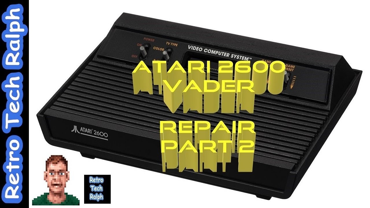 Atari 2600 Vader 4 Switch Repair Part 2 | Retrounlim