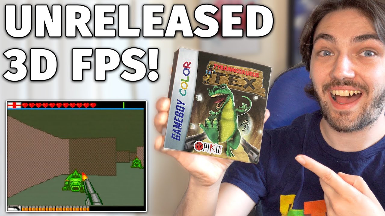 Cancelled Game Boy Color FPS Resurrected 19 Years Later! [Tyrannosaurus ...