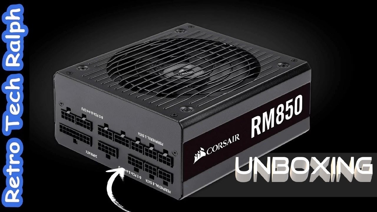 Corsair RM850 PSU Unboxing | Retrounlim