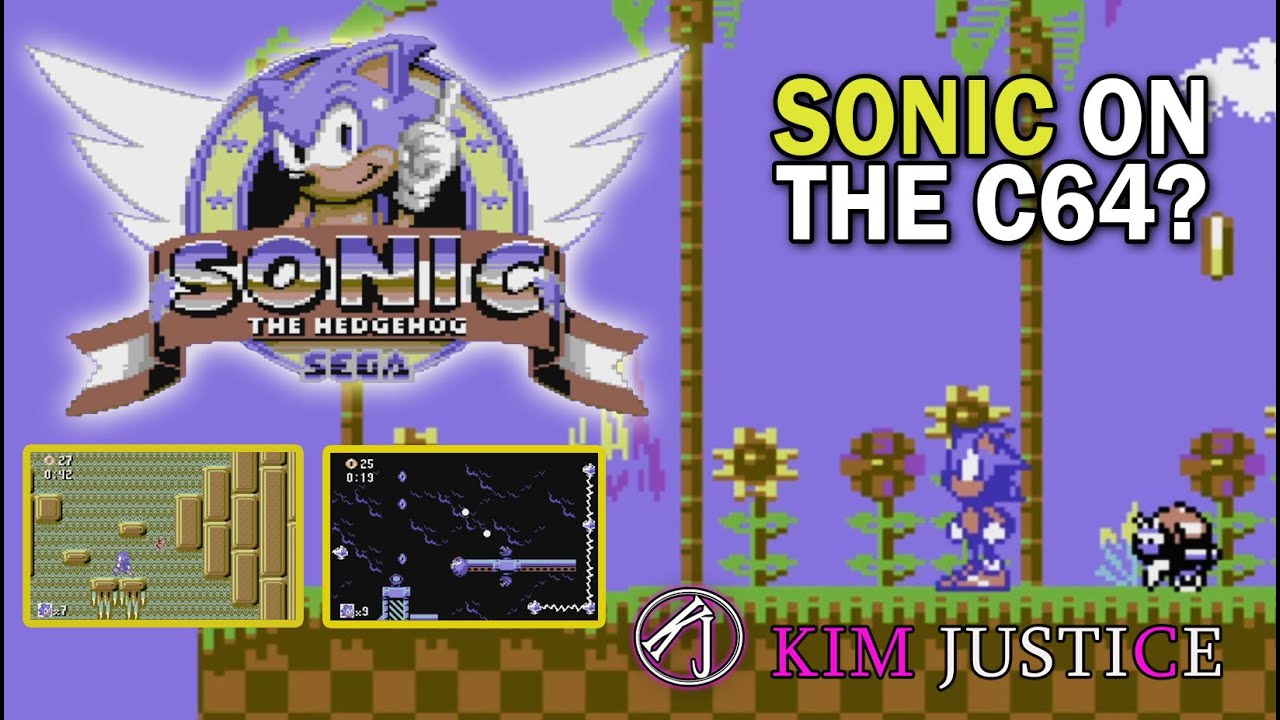 A Brilliant New Port! Sonic the Hedgehog on Commodore 64 | Kim Justice ...