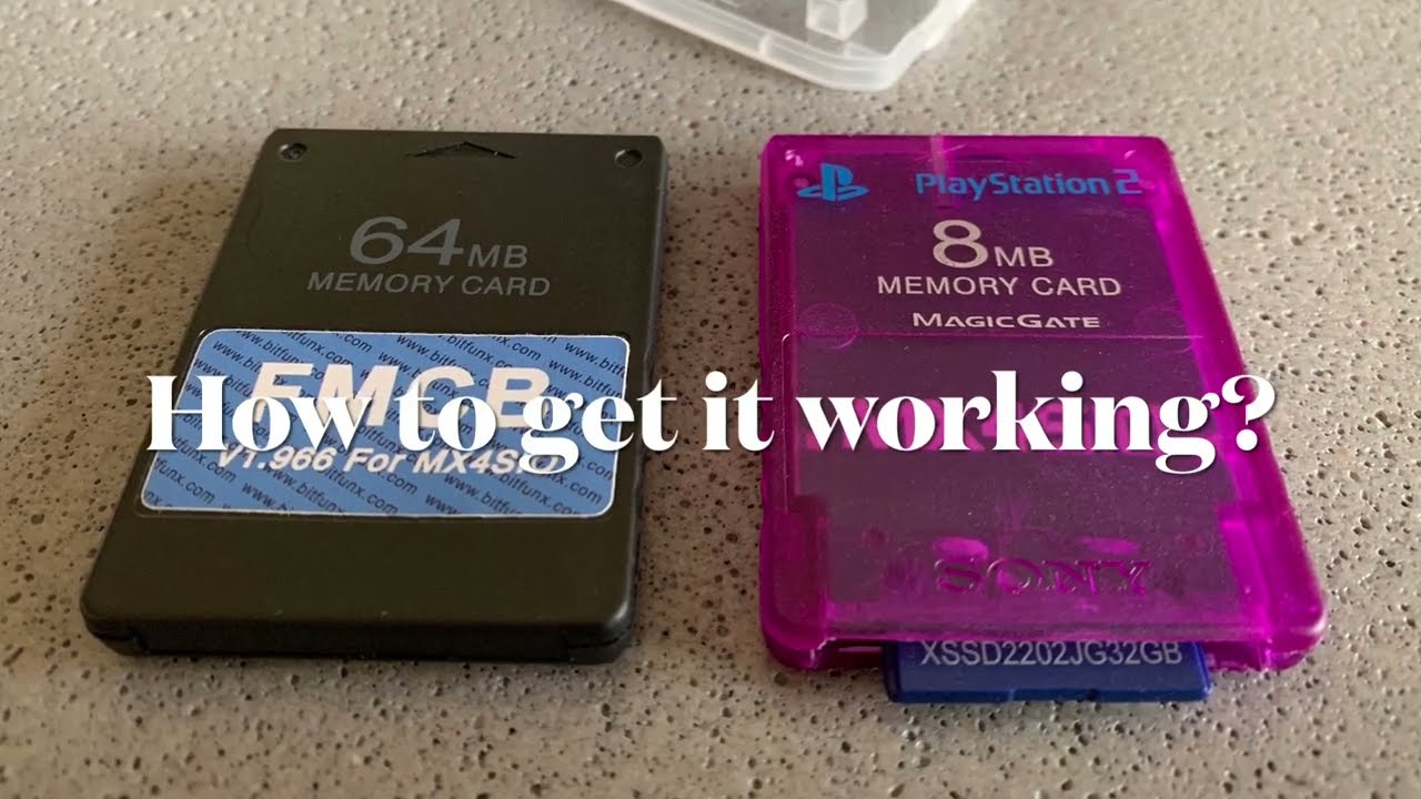 How to get the MX4SIO working on your PS2 with FMCB v1.996? | Retrounlim