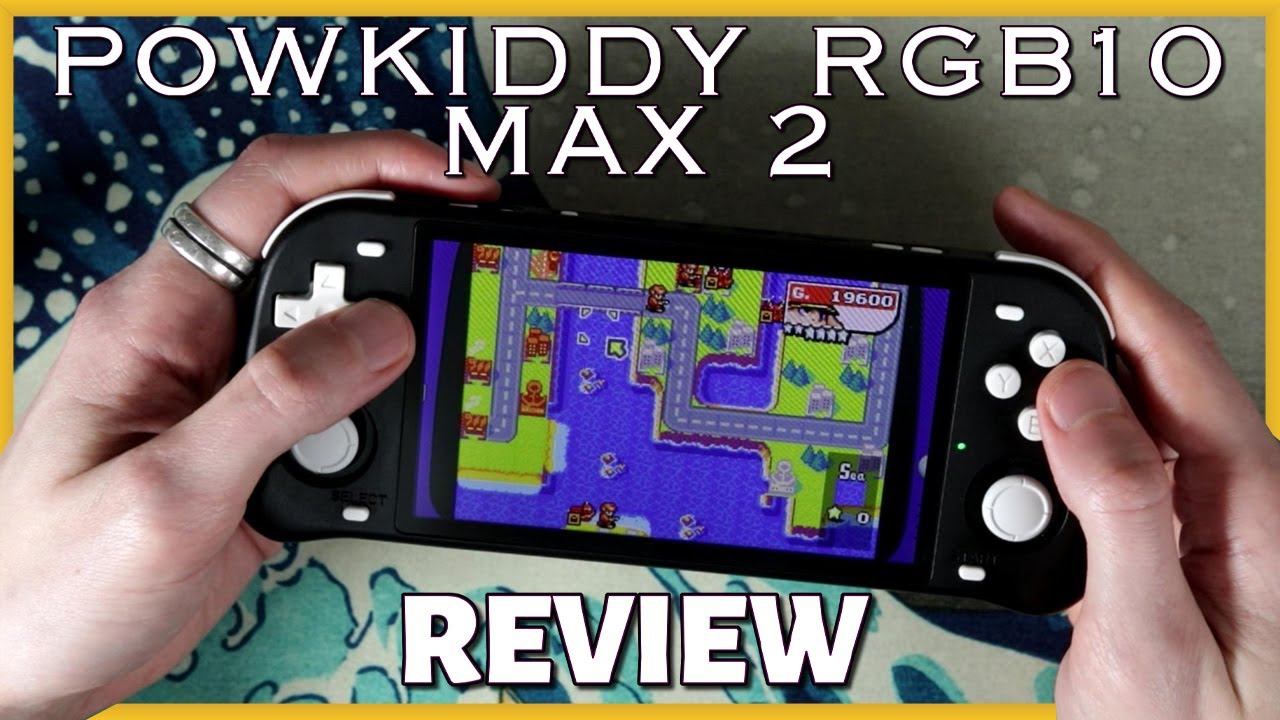 Powkiddy RGB 10 Max 2 - REVIEW - Portable Emulation! | Retrounlim