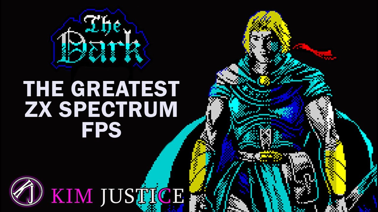 THE DARK - The ZX Spectrum's Greatest FPS | Kim Justice | Retrounlim