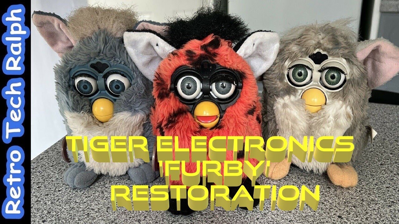 Tiger Electronics 'Furby' Restoration. 3 Times the FUN | Retrounlim