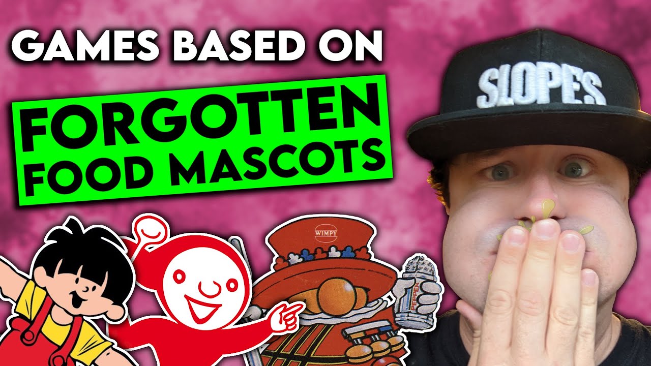VIDEO GAMES based on forgotten FOOD MASCOTS! | Weird Gaming Facts ...