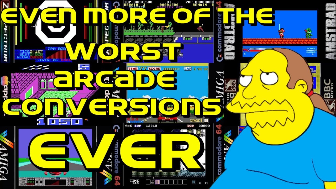 Even More of the Worst Arcade Conversions Ever - Console Documentary ...