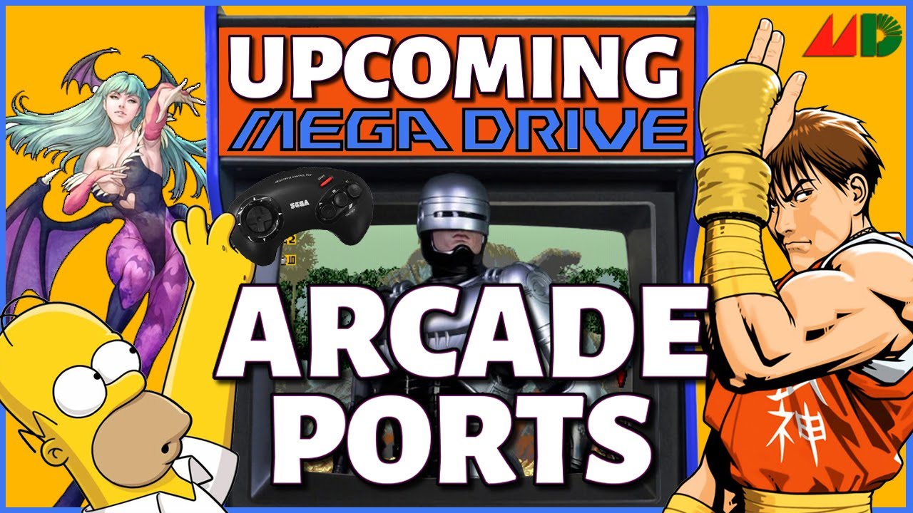 UPCOMING ARCADE PORTS - Sega Mega Drive/Genesis | Retrounlim