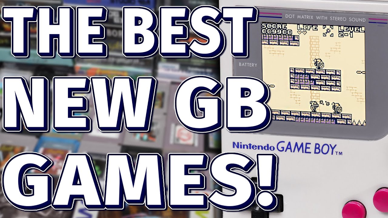 Top 10 Game Boy Homebrew Games... So Far! | Retrounlim