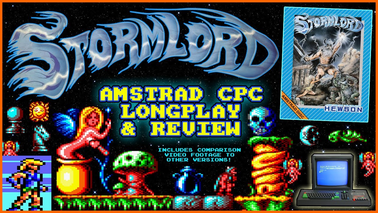 [AMSTRAD CPC] 🧚‍♀️ Stormlord - Longplay & Review (+ Other Versions Comparison!) | Retrounlim