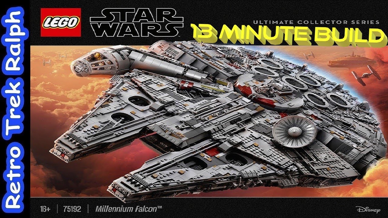 Star Wars LEGO Millennium Falcon USC 75192 13 Minute Build | Retrounlim