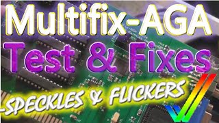 Commodore Amiga AGA Multifix & Speckles & Flickers Fixes (Scandoubler / De-Interlace Card ...