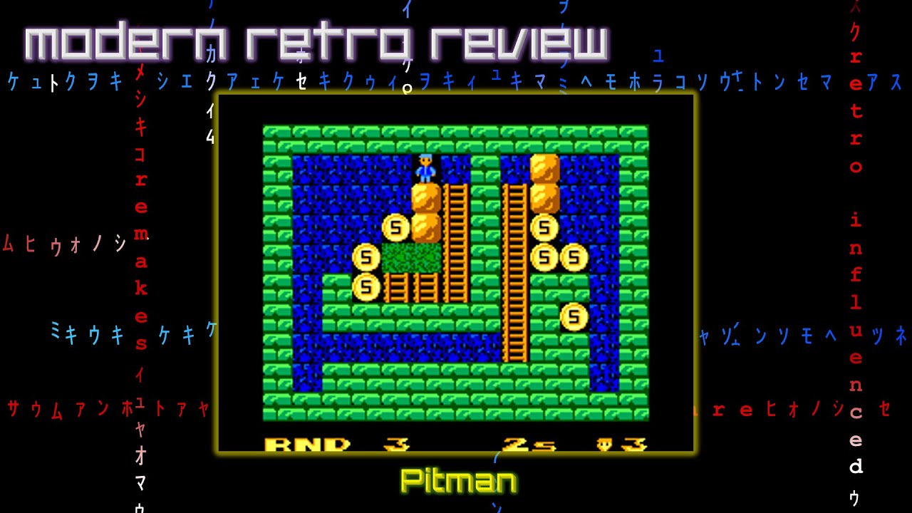 Modern Retro Review - Pitman (Sega Master System) | Retrounlim