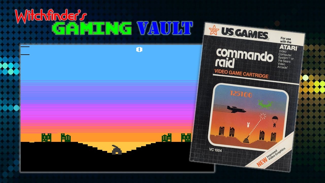 Witchfinder's Gaming Vault: Commando Raid (Atari 2600) | Retrounlim