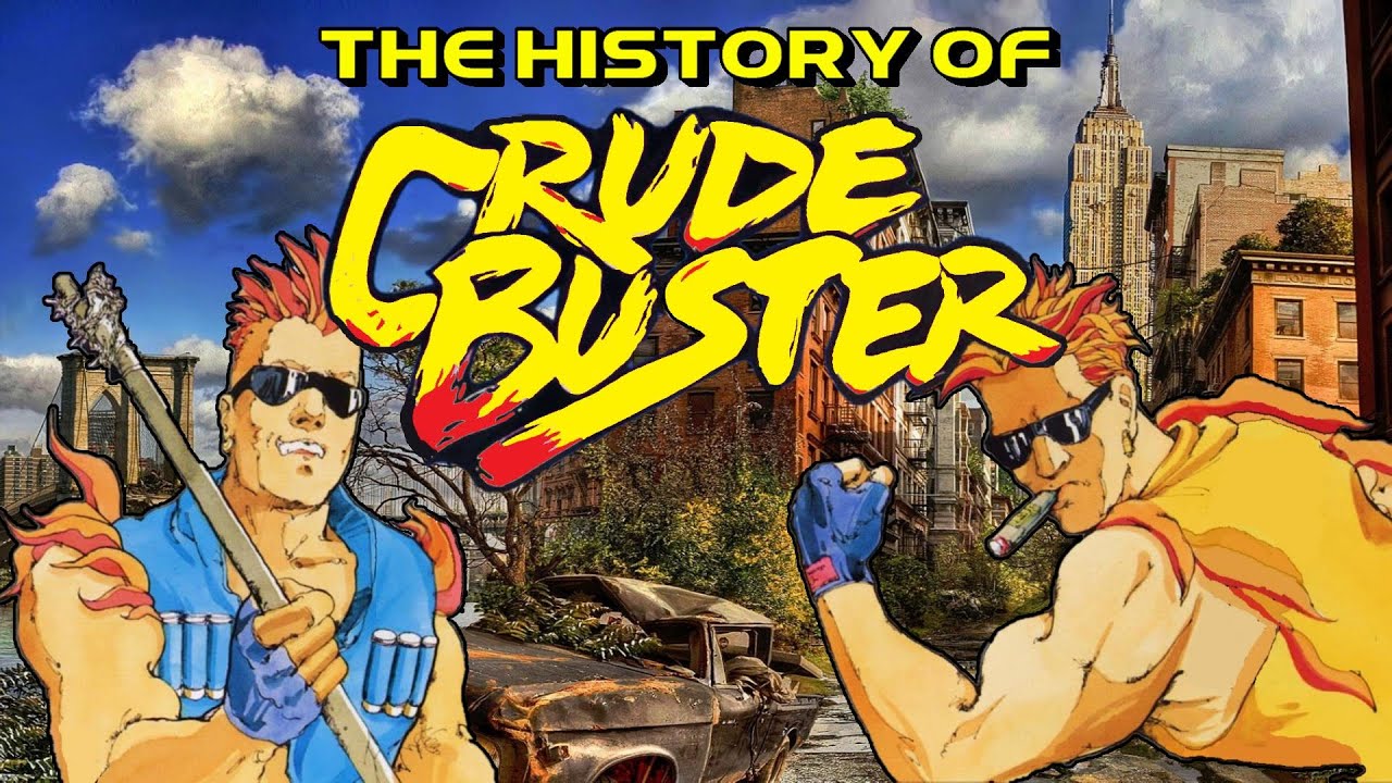 The History of Crude Buster Two crude dudes - arcade console ...