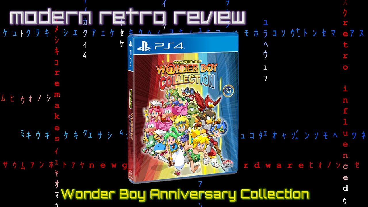 Modern Retro Review - Wonder Boy Anniversary Collection (Playstation 4) Strictly Limited ...