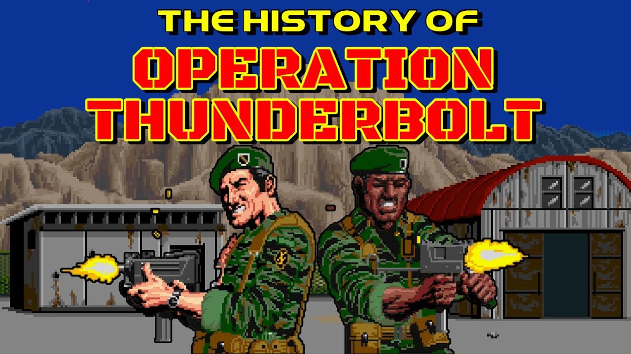 The History of Operation Thunderbolt - Arcade console documentary ...