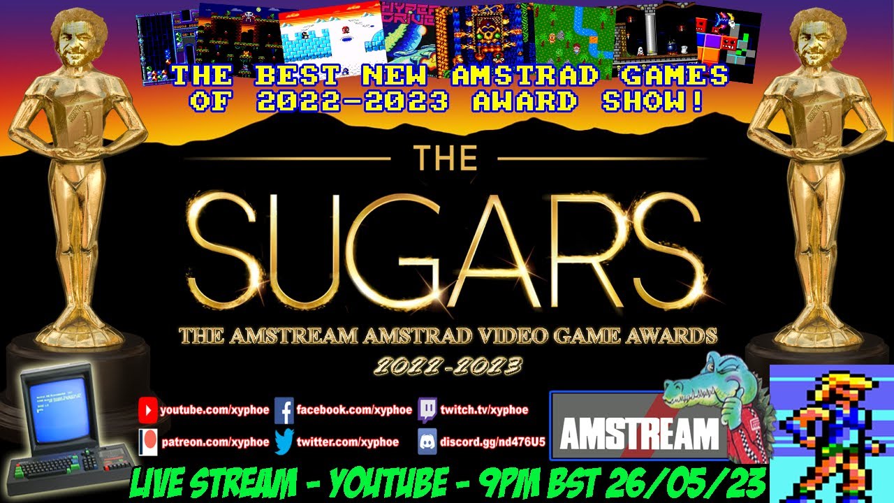 [AMSTRAD CPC] ⭐️ THE SUGARS! ⭐️ The Amstream Amstrad Video Game Awards ...