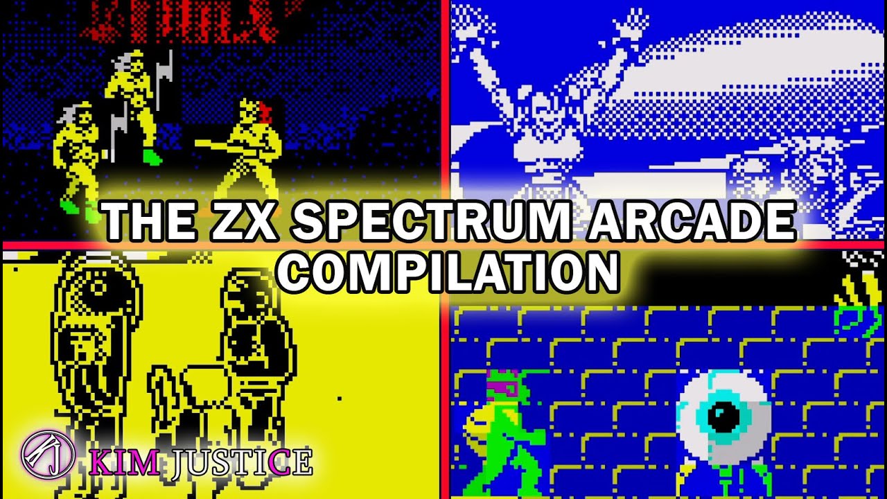 ZX Spectrum Arcade Ports Compilation - Sega, Capcom, Konami and Taito ...