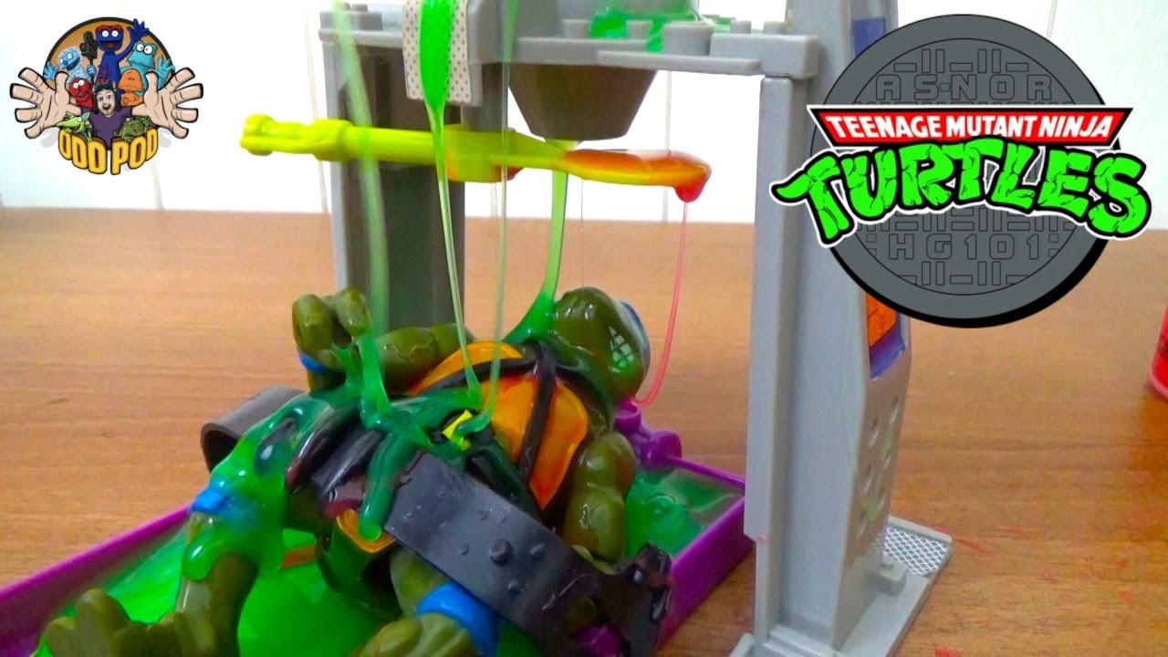TMNT Flushomatic Slime Toy | Odd Pod | Retrounlim