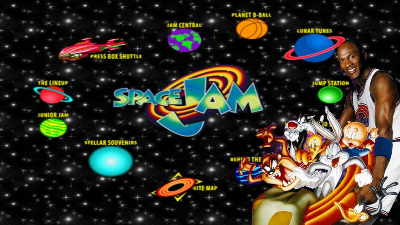 The Space Jam 1996 Website is still up! | Odd Pod | Retrounlim