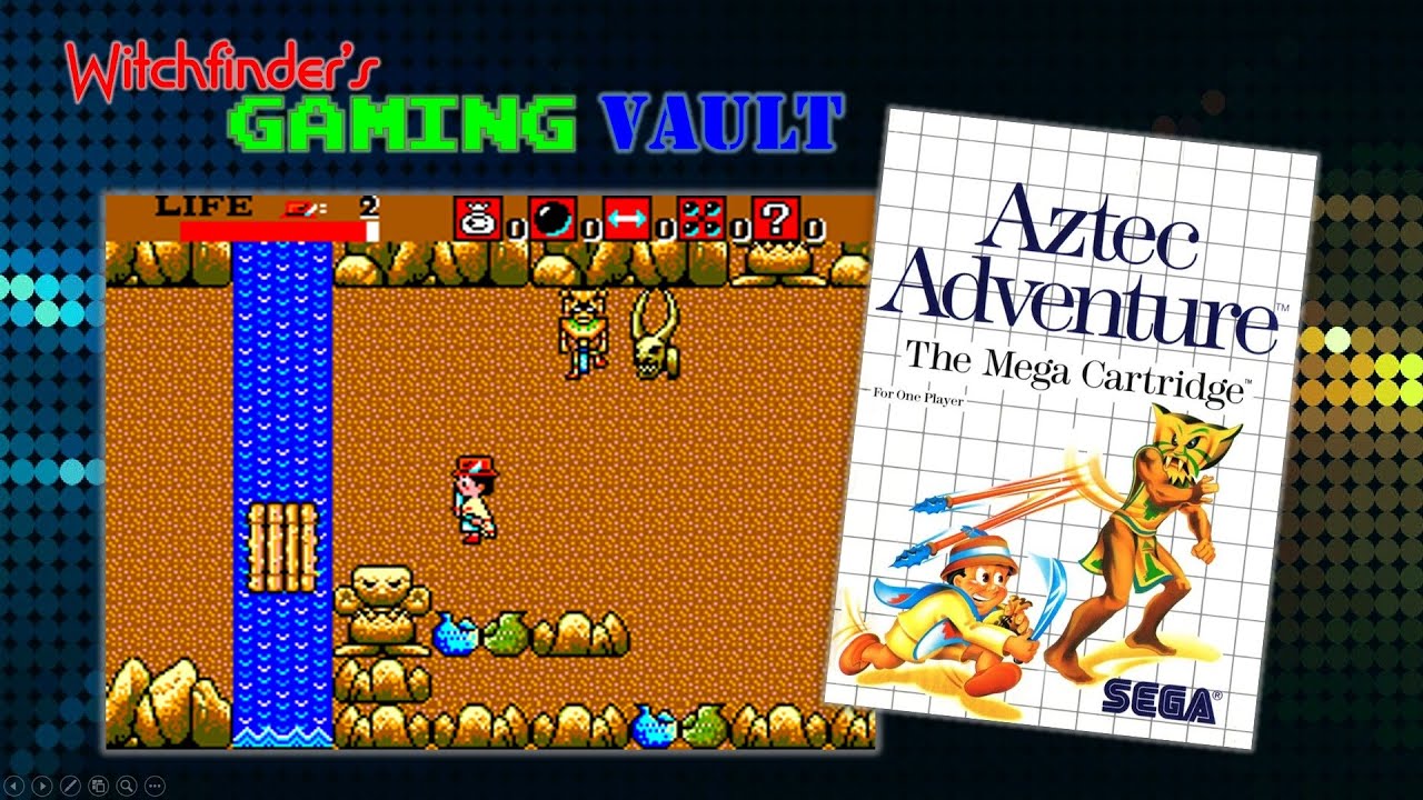 Witchfinder's Gaming Vault: Aztec Adventure (Sega Master System ...