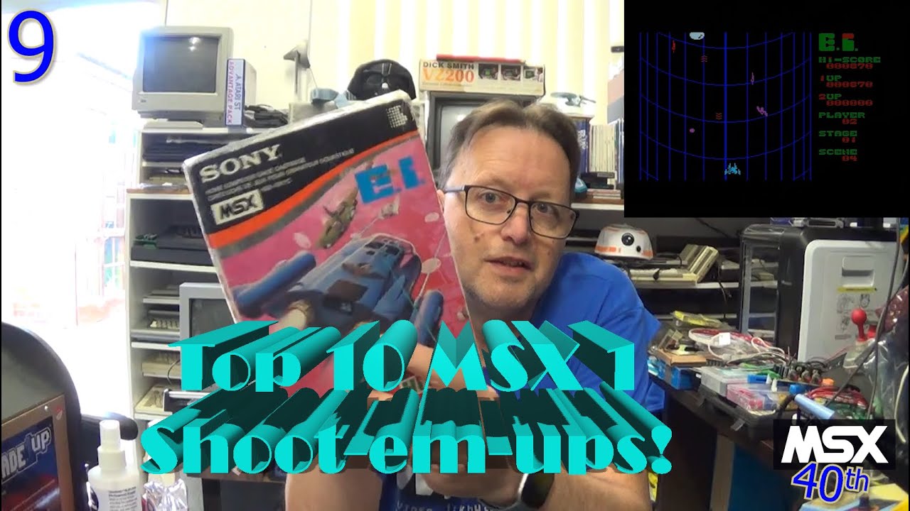 MSX 40th Anniversary - Top 10 MSX 1 Shoot-em-ups | Retrounlim