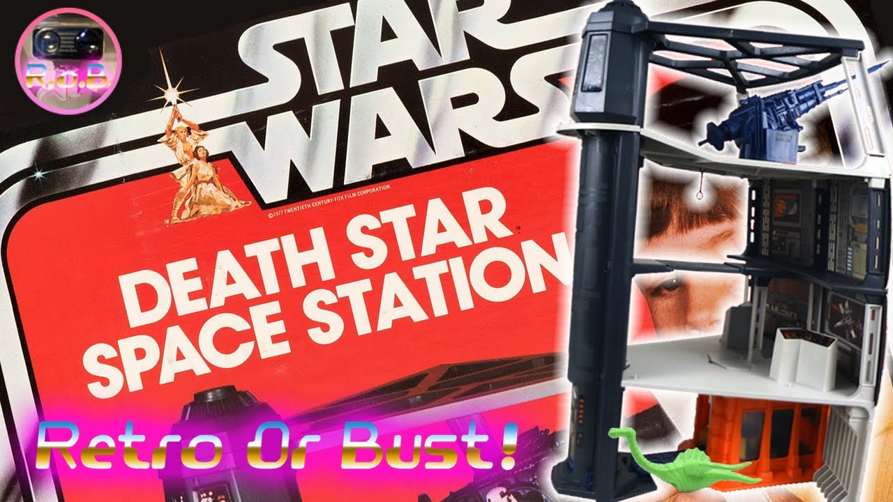 Kenner's FIRST Ever Vintage STAR WARS Playset - Death Star Space ...