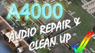 Commodore Amiga A4000 Audio Repair & Clean Up (Cathers Part 5) | Retrounlim
