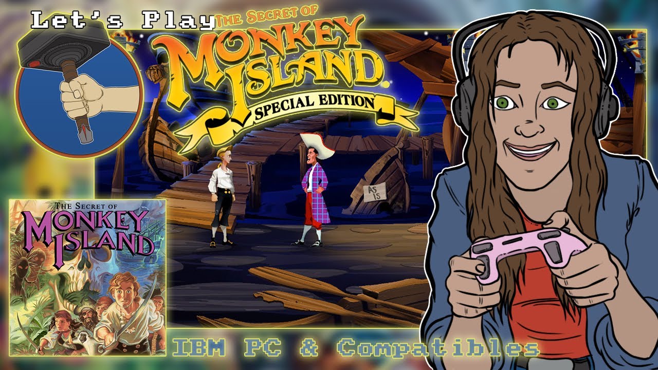 Let's Play The Secret of Monkey Island (PC) PART THREE - GameHammer ...