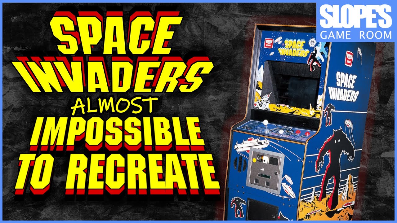 The problem with SPACE INVADERS arcade cabinet! | Quarter Arcade review ...