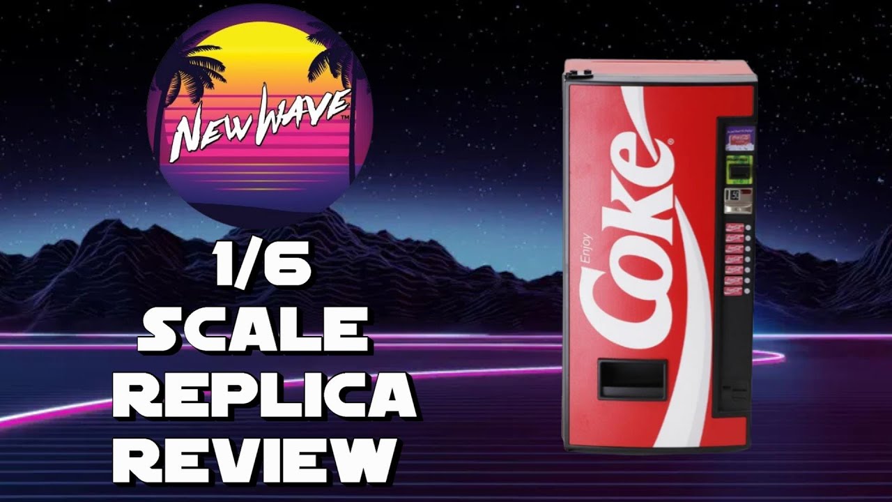 1/6 scale replica Coca-Cola Vending Machine Mini Fridge - Review ...