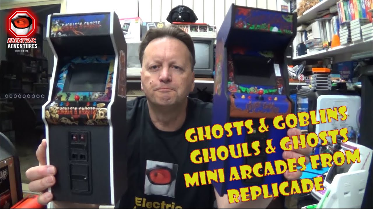 Ghost 'n Goblins + Ghouls 'n Ghosts Mini Arcades from Replicade ...