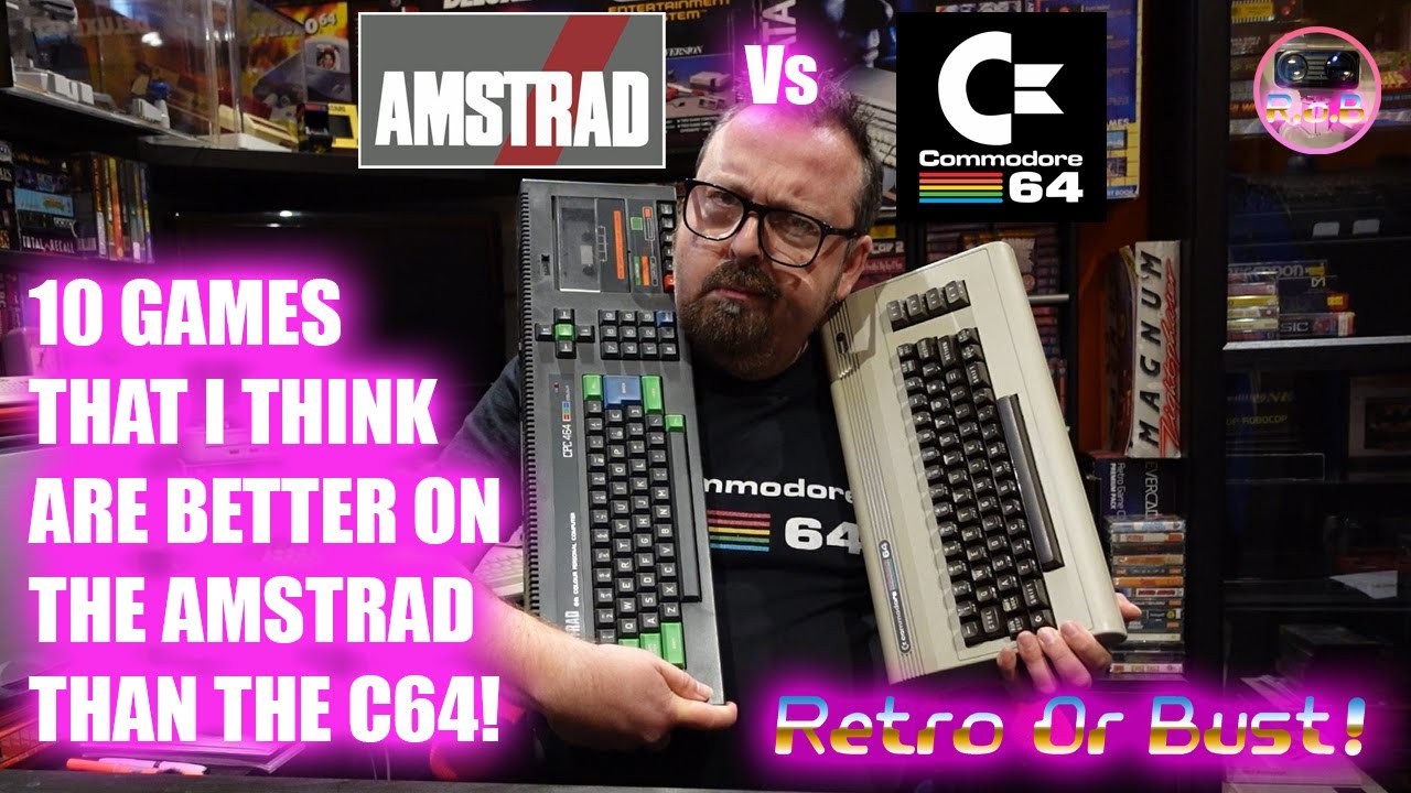 10 Games I Think Are Better On The AMSTRAD CPC 464 Than The C64 ...