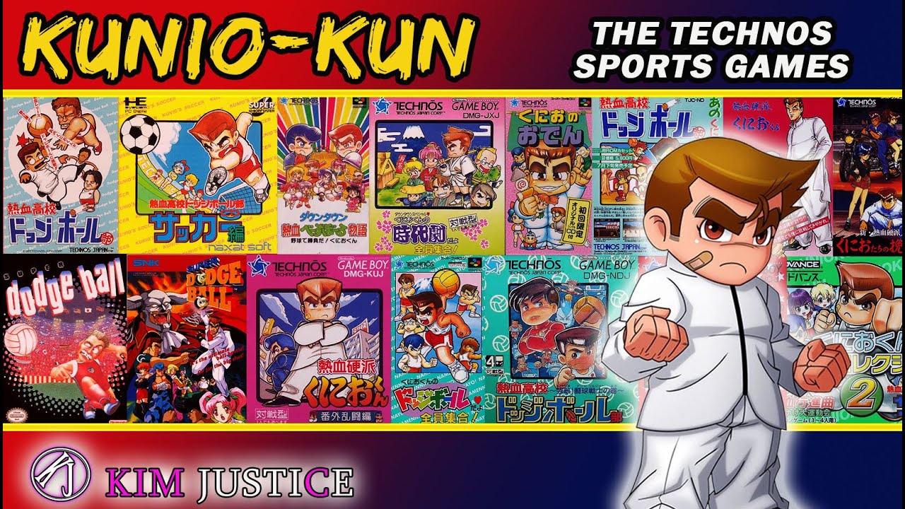 A Look at ALL the Kunio-kun Technos Japan Sports Games | Kim Justice ...