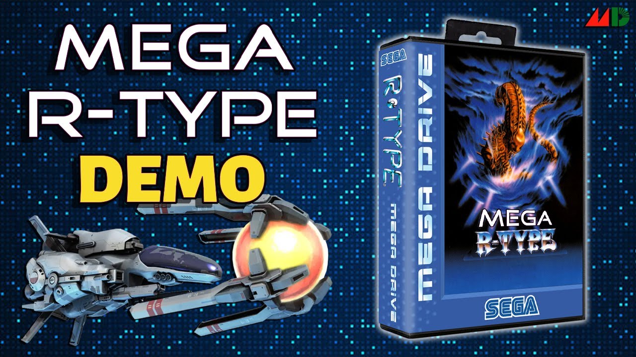 MEGA R-TYPE - New Sega Mega Drive/Genesis Demo | Retrounlim