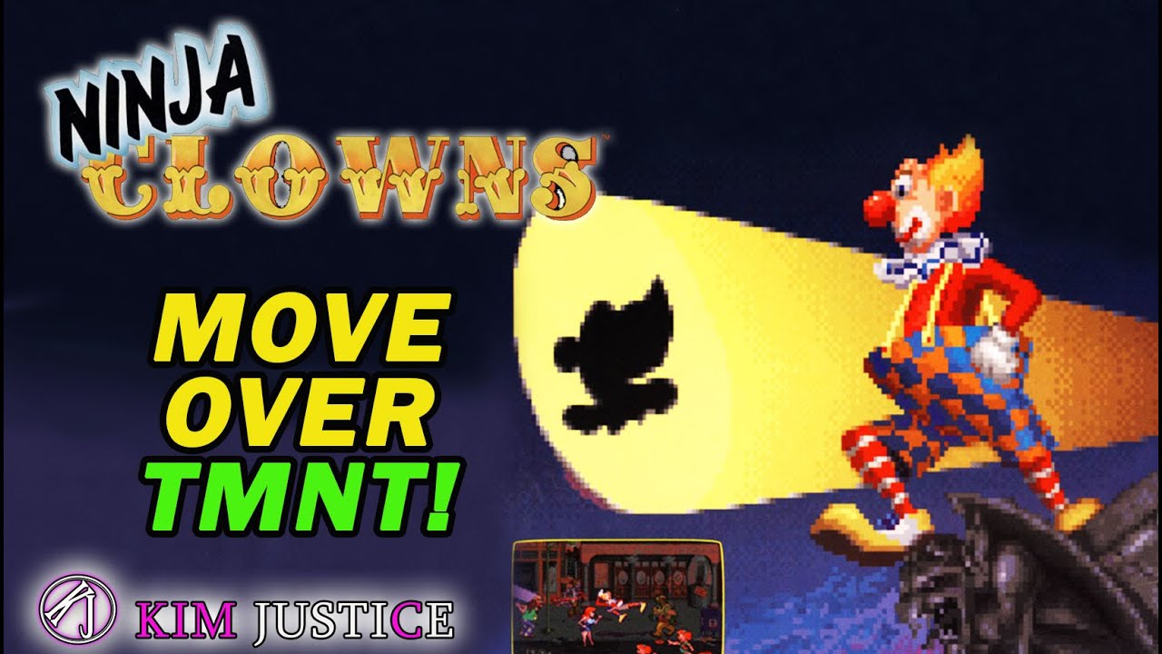 Move Over Turtles, Here's NINJA CLOWNS! | Kim Justice | Retrounlim