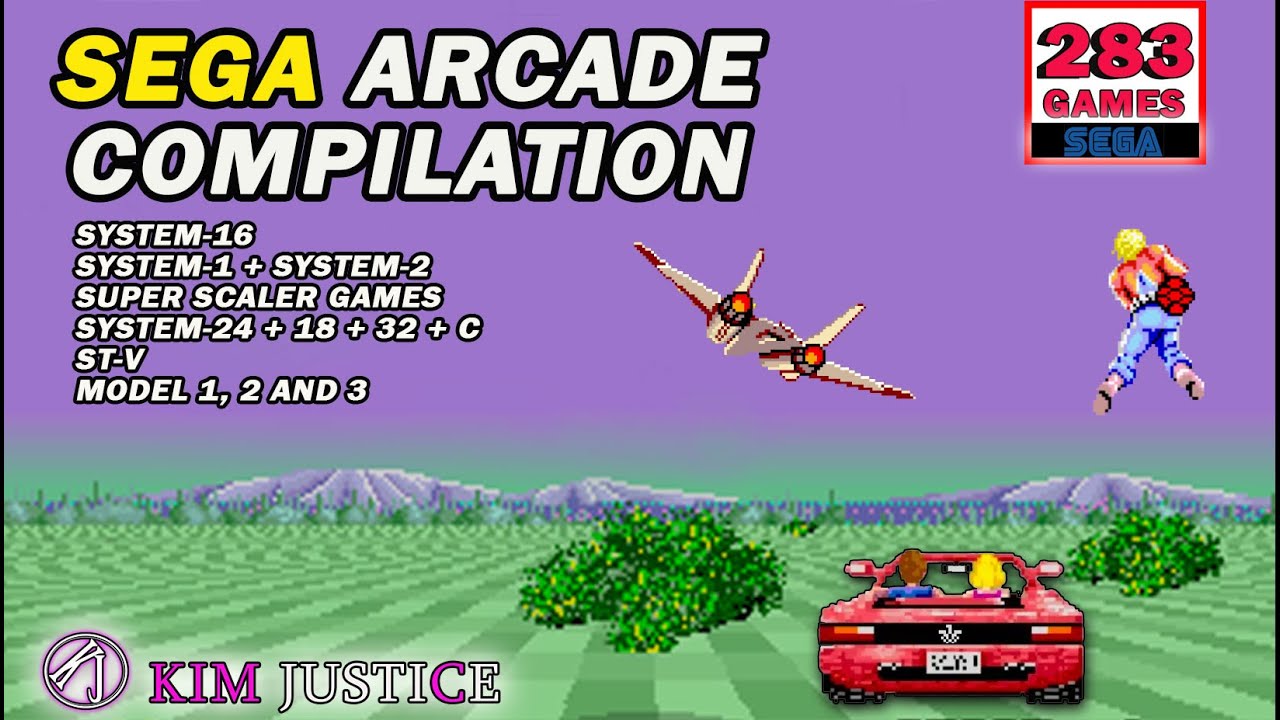 The Classic SEGA Arcade Compilation - Feat. 283 Games! | Kim Justice ...