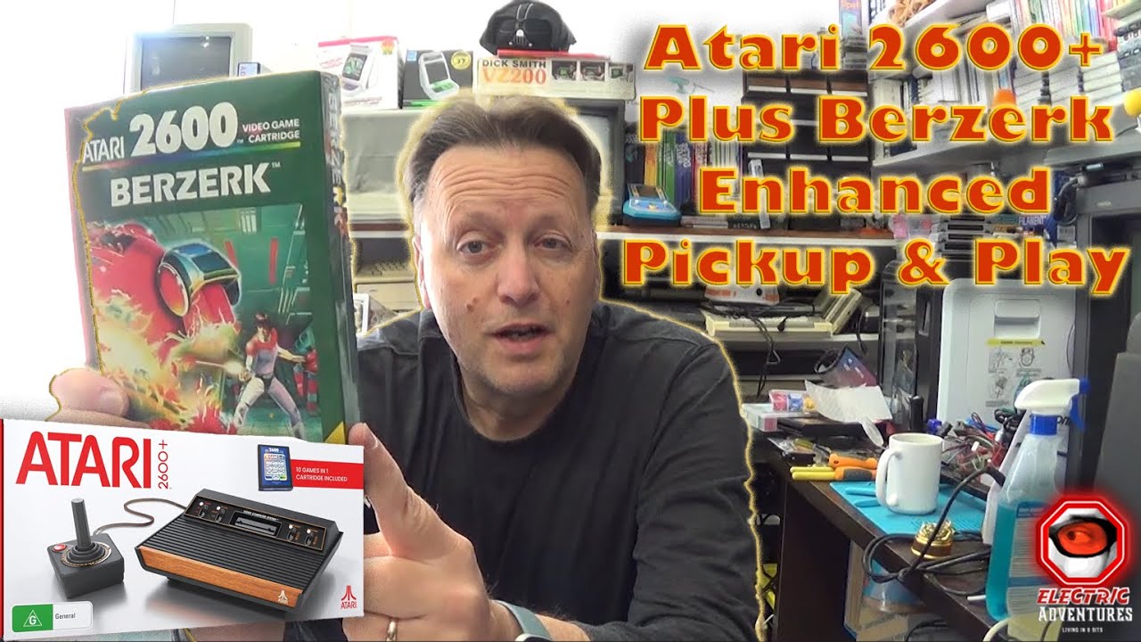 Atari 2600+ & Berzerk Enhanced - Unboxing, Gameplay and First Thoughts ...
