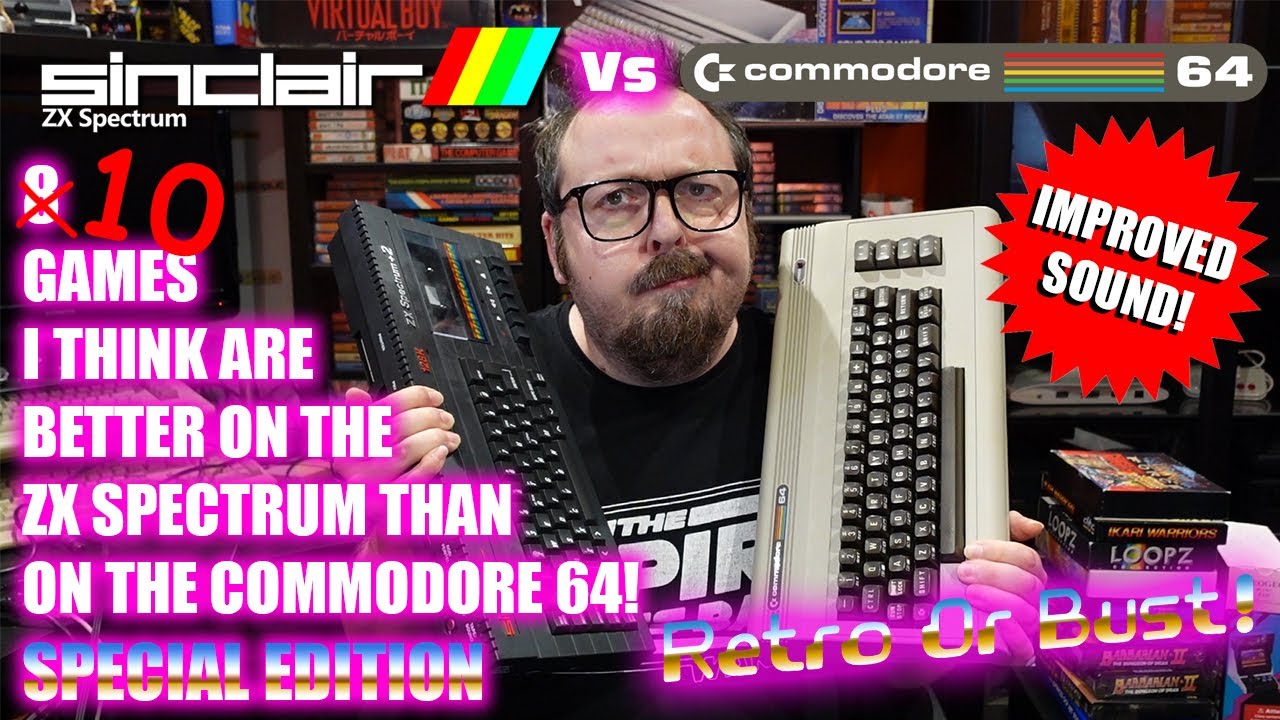 10 Games I Think Are Better On The ZX Spectrum Than The C64 Special ...