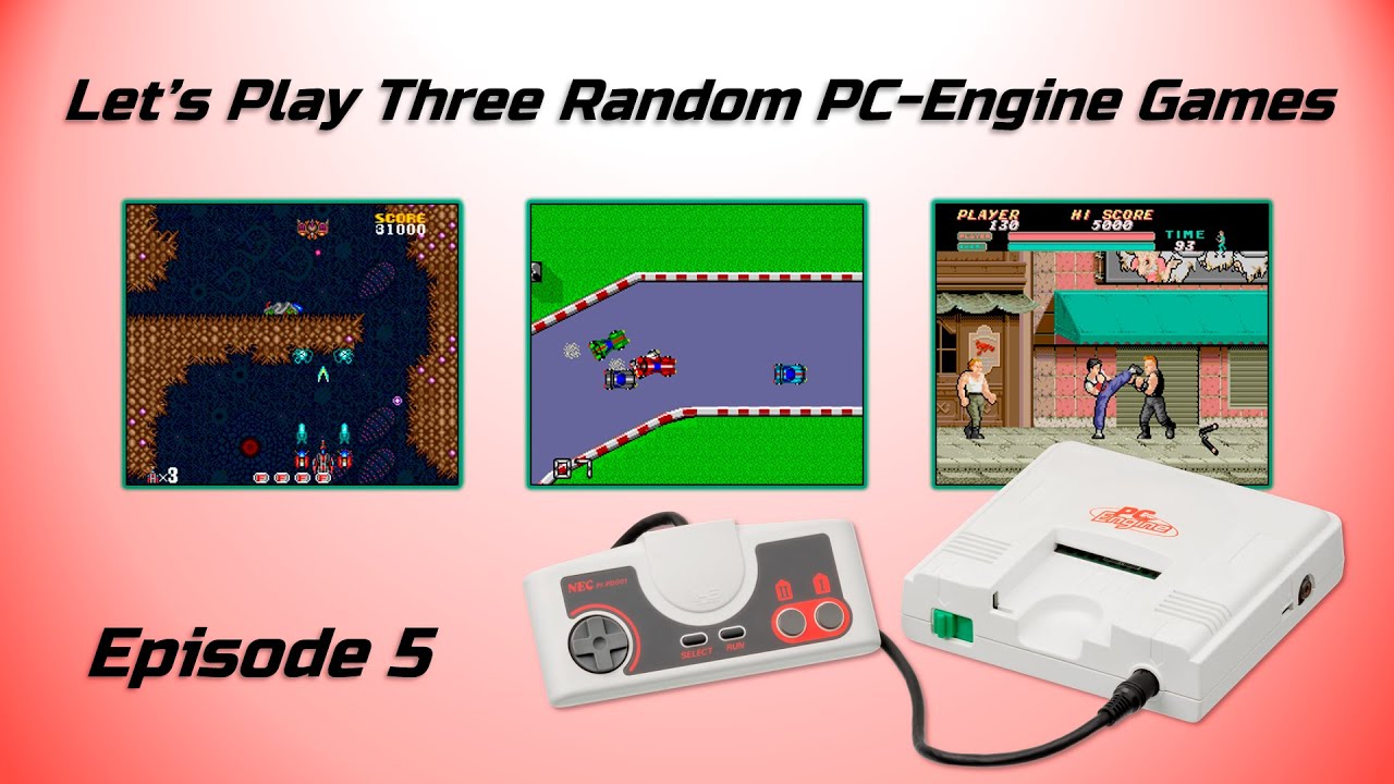 Let's Play Three Random PC-Engine Games - Episode 5 | Retrounlim