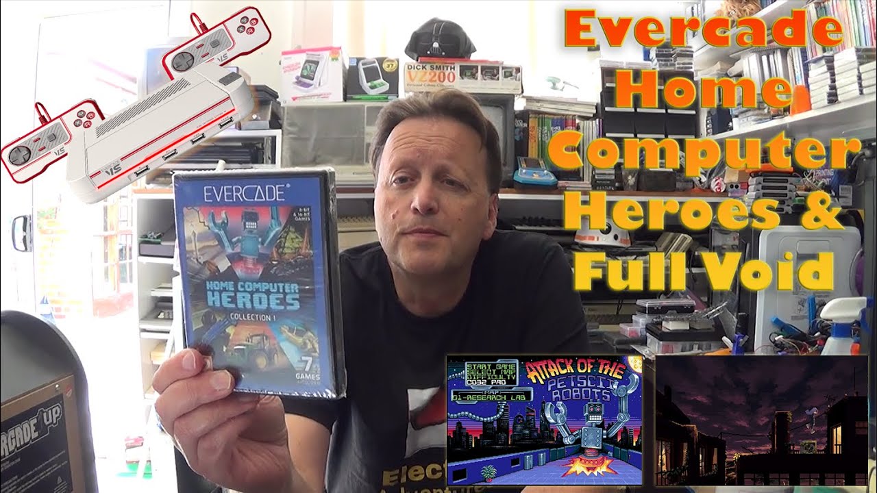 New Evercade Titles - Home Computer Heroes 1 & Full Void | Retrounlim