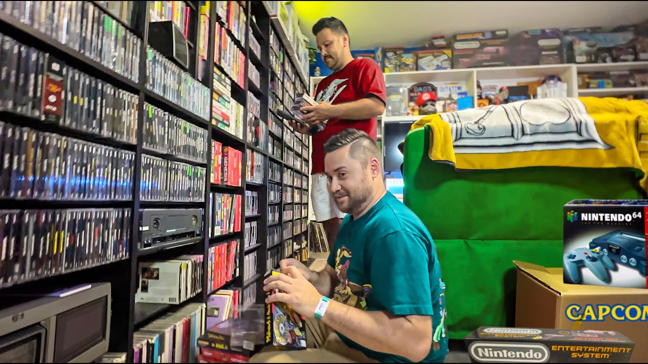 Unearthed a secret game room with Retro Rick | Retrounlim
