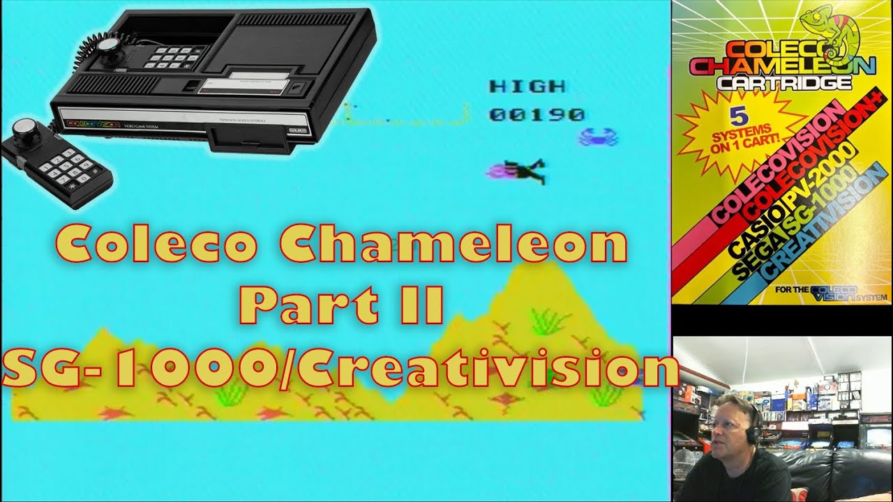 Coleco Chameleon - 5 Systems In 1 Cartridge - Part II - SG-1000 ...