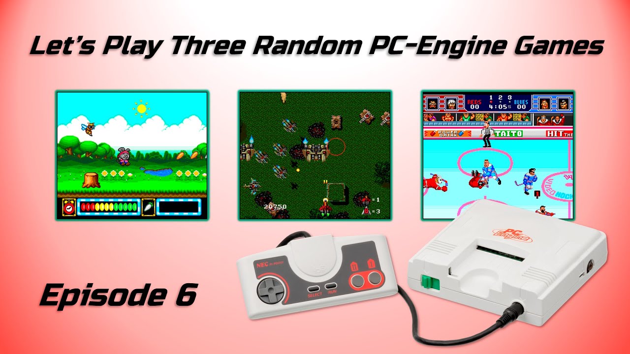 Let's Play Three Random PC-Engine Games - Episode 6 | Retrounlim