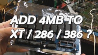 4MB EMS RAM ISA Card Build & Test (Lo-Tech Origin) | Retrounlim