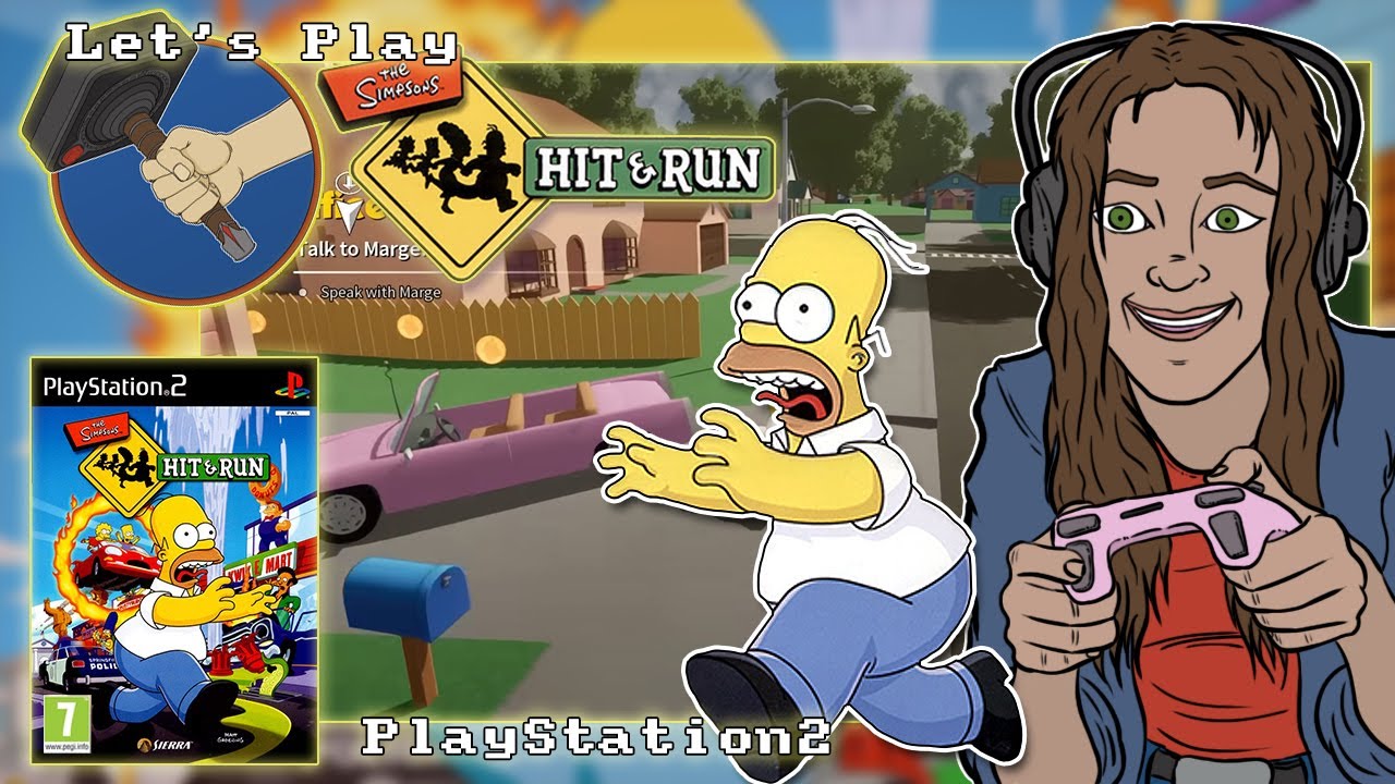 Let's Play The Simpsons: Hit & Run (PlayStation 2) PART FOUR ...