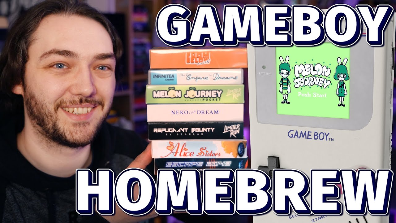 7 New Game Boy Games! [Homebrew Compilation] | Retrounlim