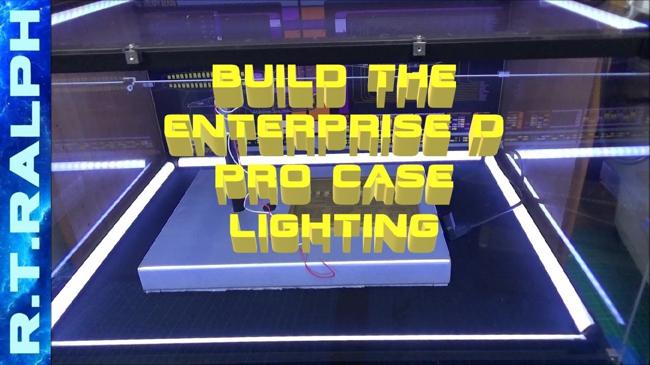 Lighting for the Pro Display Case for the Star Trek: Build The ...