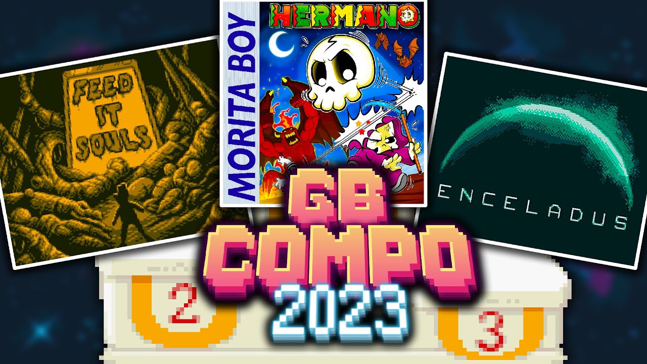 Top 15 Game Boy Homebrew Competition Games! [GB COMPO 23] | Retrounlim